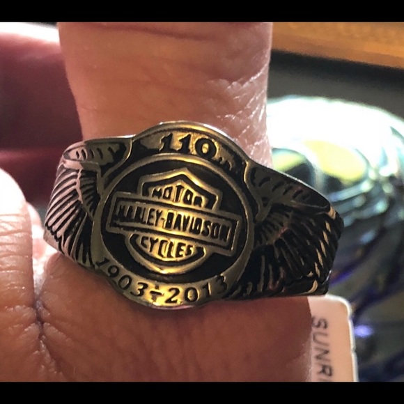 Harley-Davidson | Accessories | Nwt Harleydavidson 1th Anniversary Ring ...